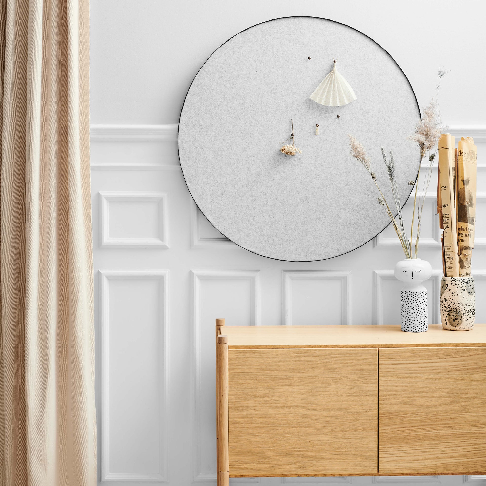 Retell pinboard black/ grey – Gejst Design