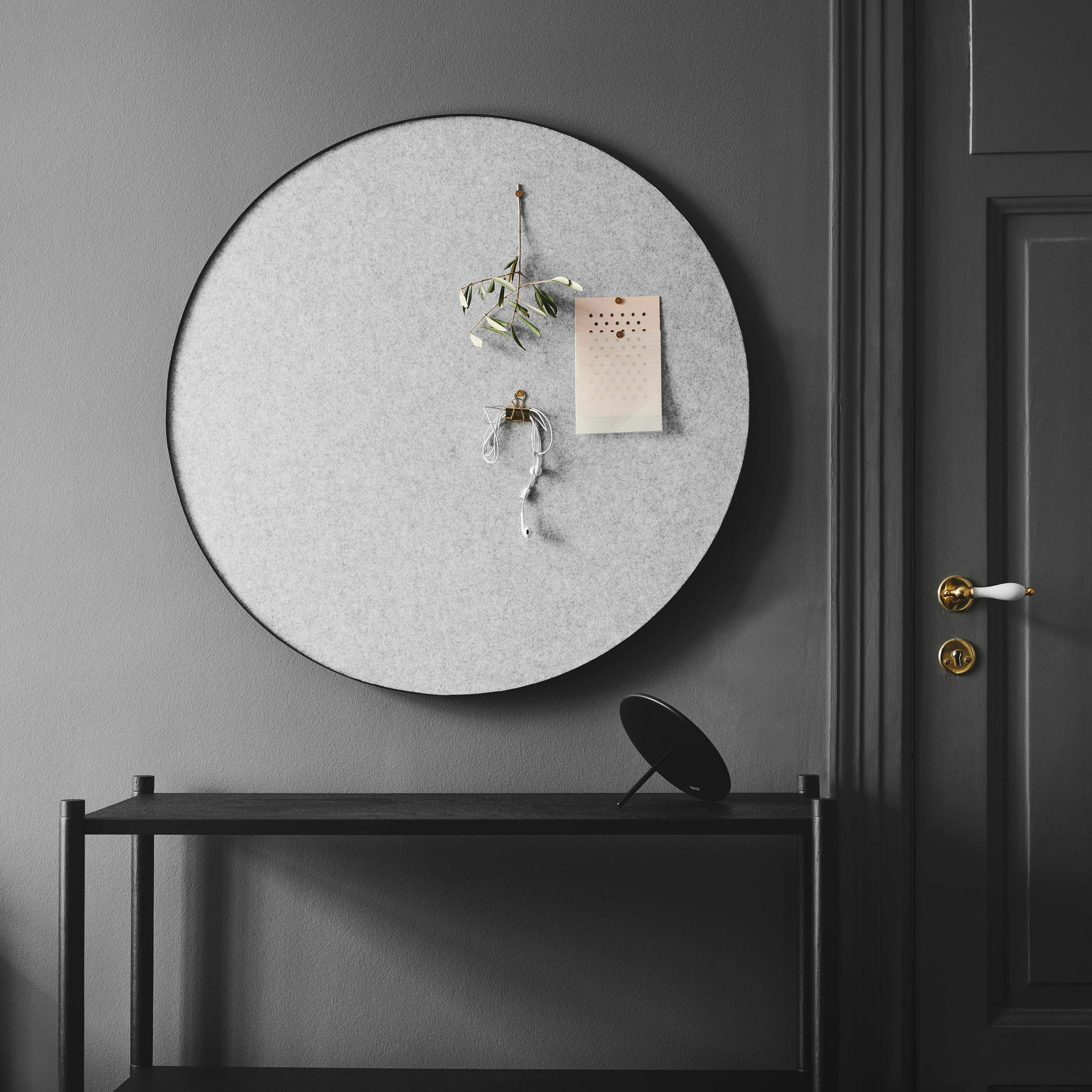 Retell pinboard black/ grey – Gejst Design