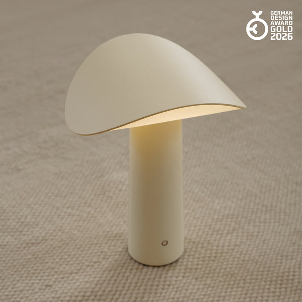 Lium portable table lamp light yellow – Gejst Design